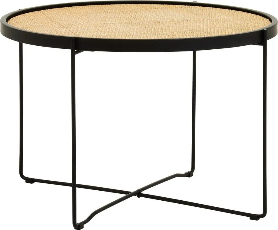 Ratanový kulatý konferenční stolek v přírodní barvě ø 60 cm Depok – Premier Housewares