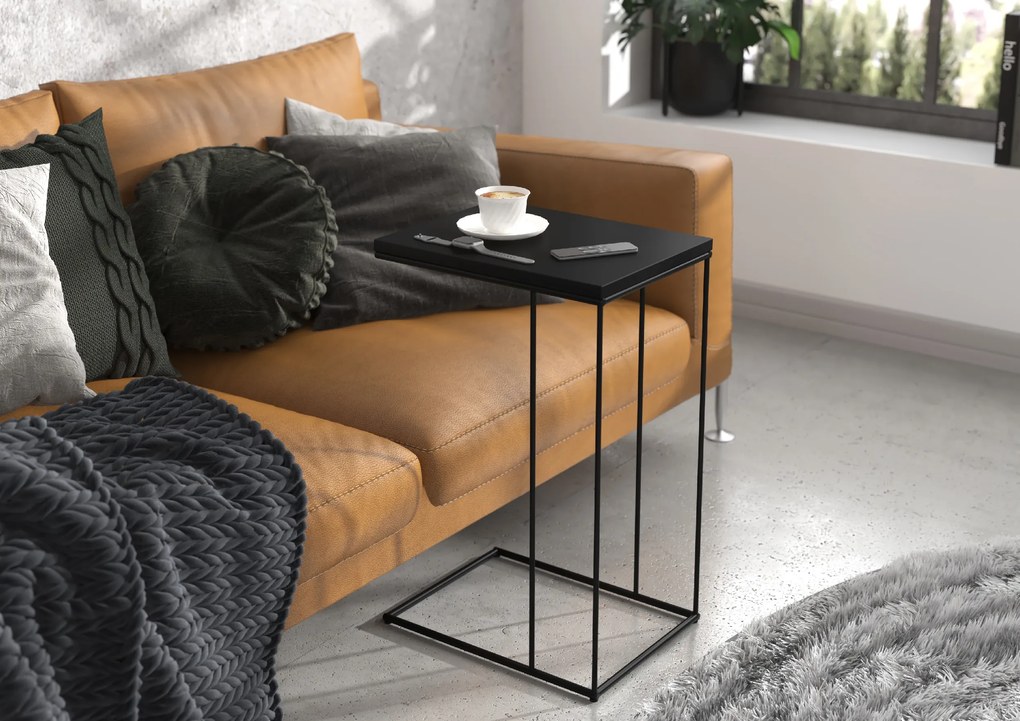 ADRK Furniture Pomocný stolek DRU ADRK-LT-DRU-B-B