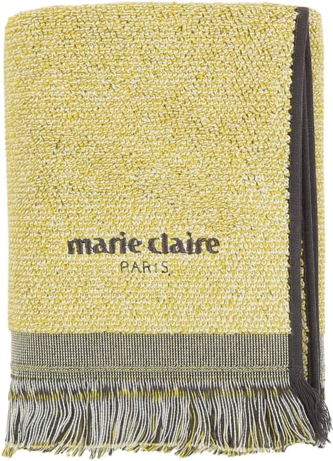 Žlutý ručník Marie Claire Colza, 50 x 90 cm