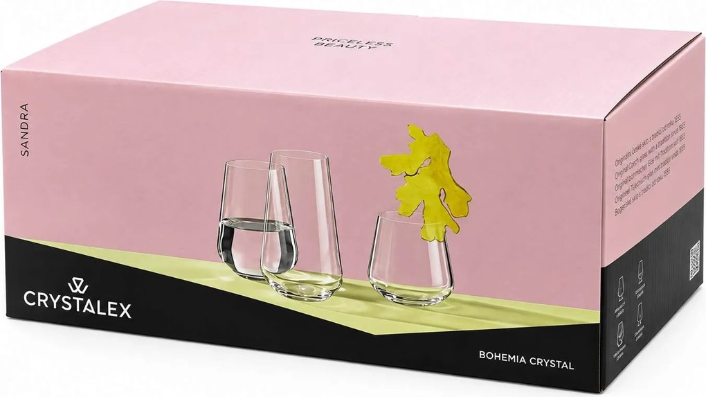 Crystalex Sklenice Sandra 440 ml 6 ks