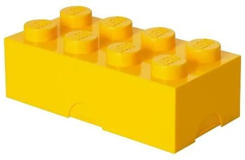 Lego Box na svačinu 100 x 200 x 75 mm Červená