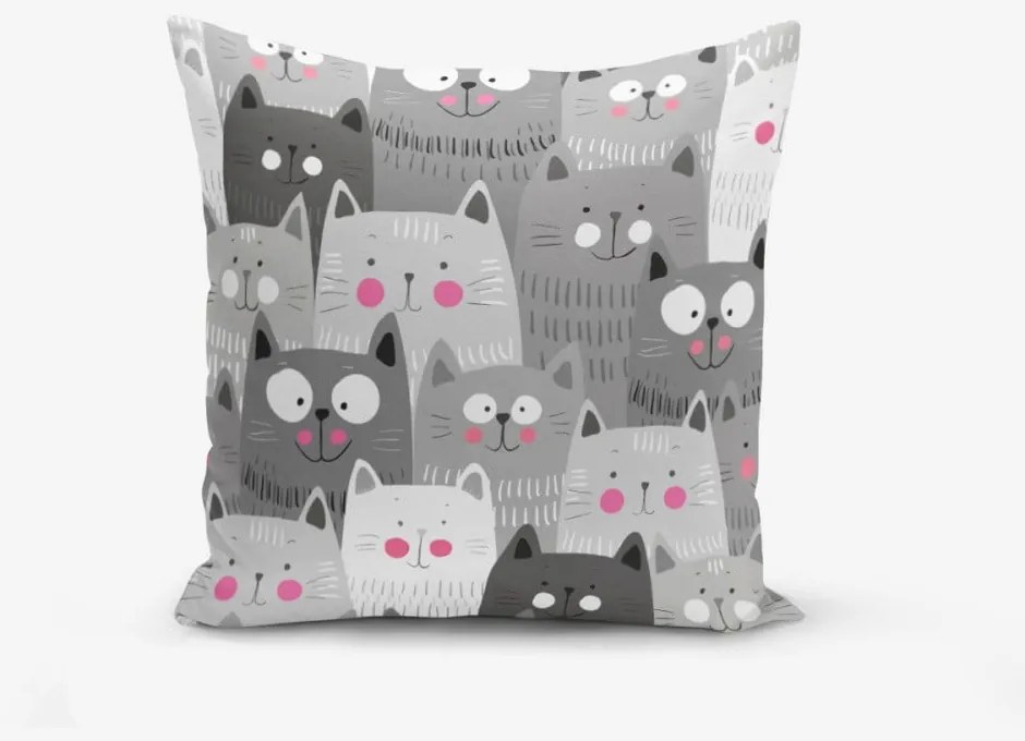 Povlak na polštář s příměsí bavlny Minimalist Cushion Covers Catty, 45 x 45 cm
