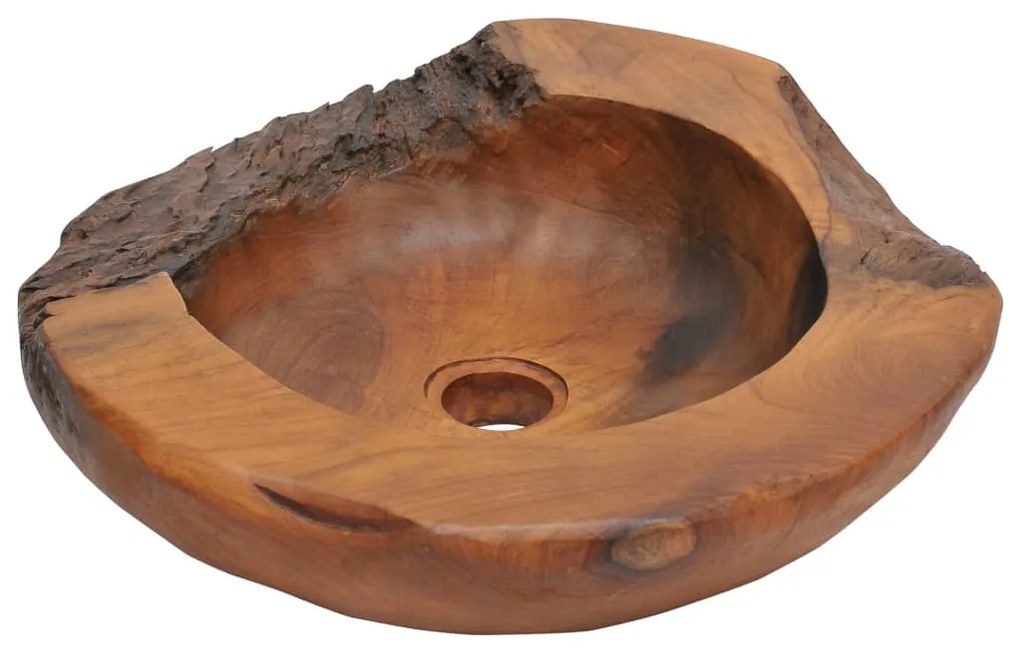 Umyvadlo masivní teak 45 cm 243475