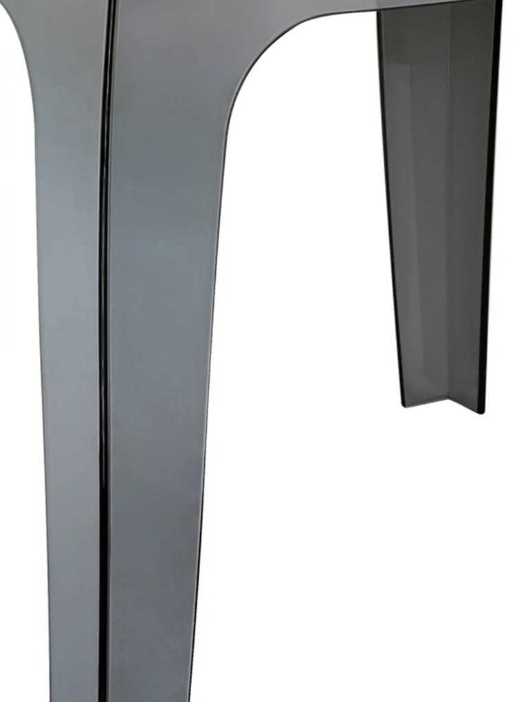 Stůl Queen - v43 x 51 x 51 cm - Černá