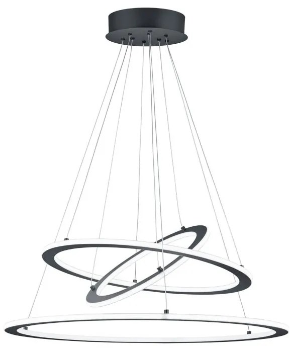 Trio 321910342 LED závěsný lustr Durban 1x75W | 8000lm | 3000K | IP20