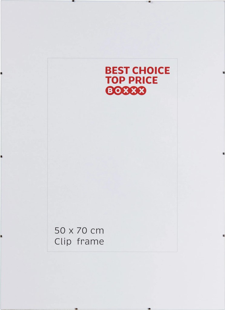 XXXLutz KLIPOVÝ RÁMEČEK, 1 foto 50 cm x 70 cm Boxxx - Fotorámečky & obrazové rámy - 004342022909