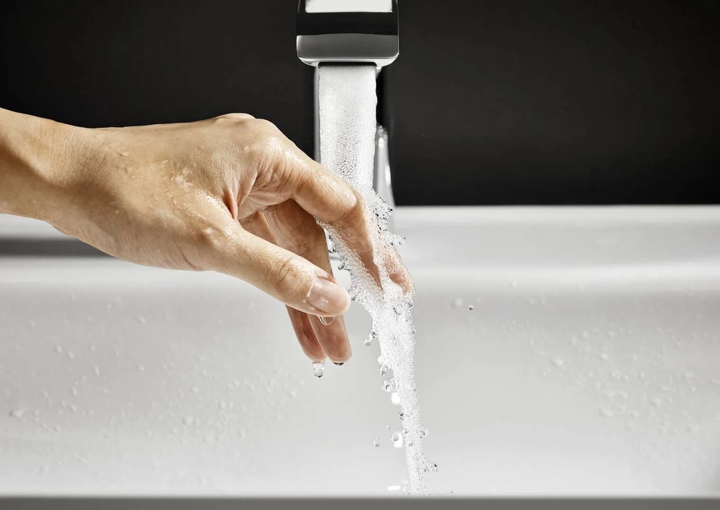 Hansgrohe Vivenis, umyvadlová baterie 110, s výpustí, EcoSmart, chromová, 75020000