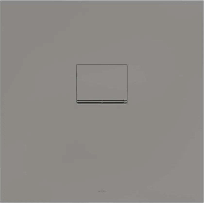 Villeroy & Boch Squaro Infinity - Sprchová vanička, 80x80 cm, šedá UDQ8080SQI1IV-3S