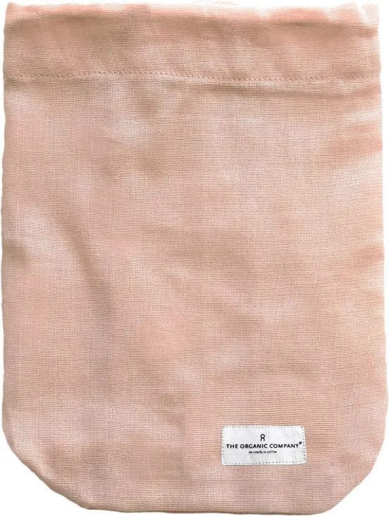 Bavlněný pytlík All Purpose Bag Pale Rose M The Organic Company