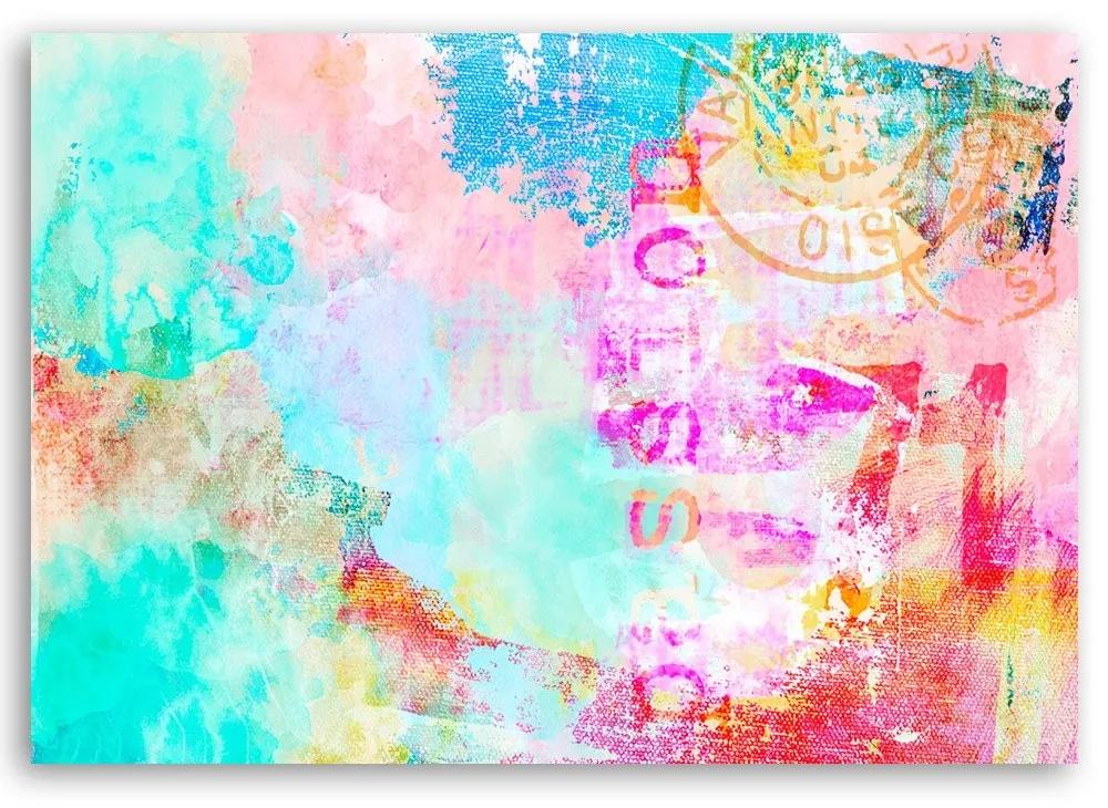 Gario Obraz na plátně Barevné nápisy a čísla - Andrea Haase Rozměry: 60 x 40 cm