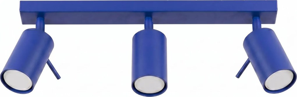 Sollux Lighting Stropní svítidlo RING 3 ultramarínové
