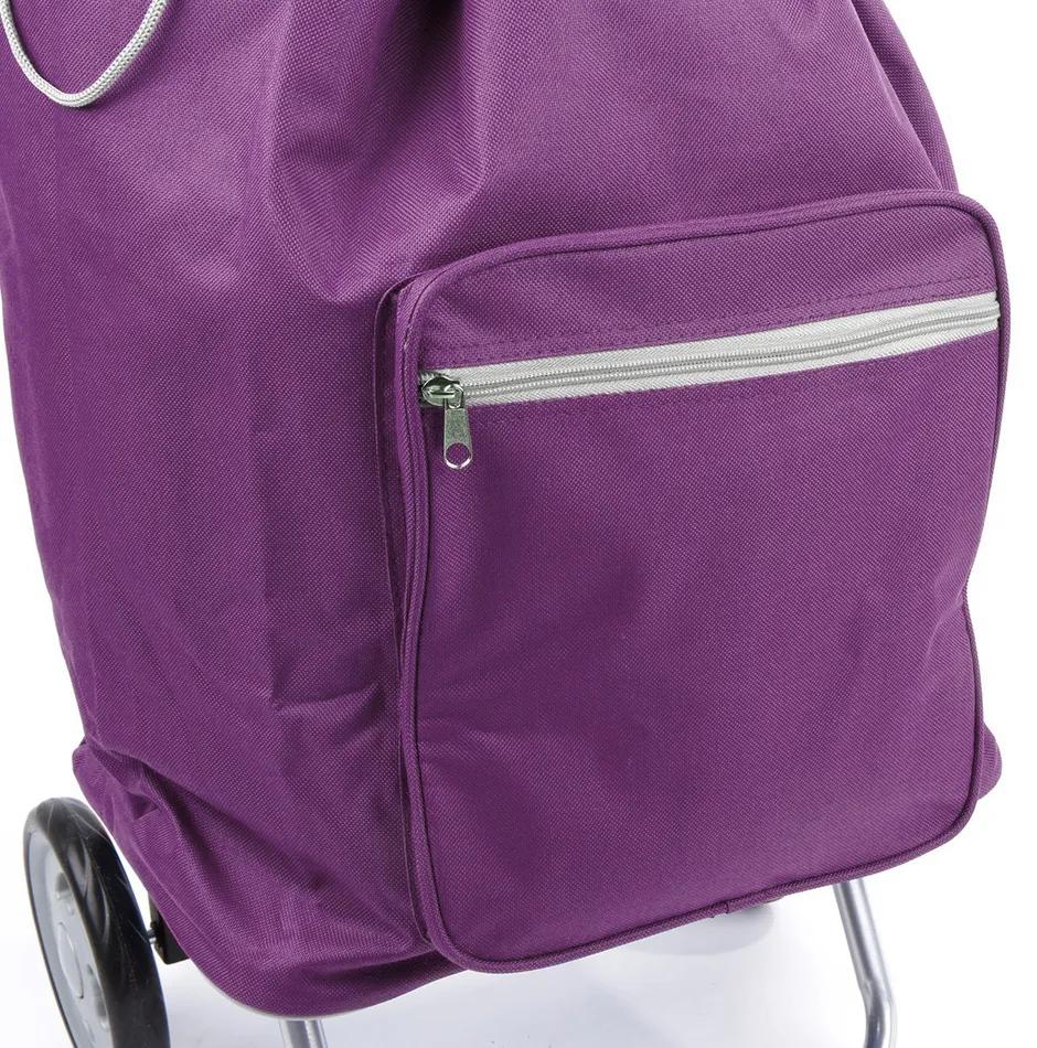 ALDO nákupní taška na kolečkách CARGO fialová