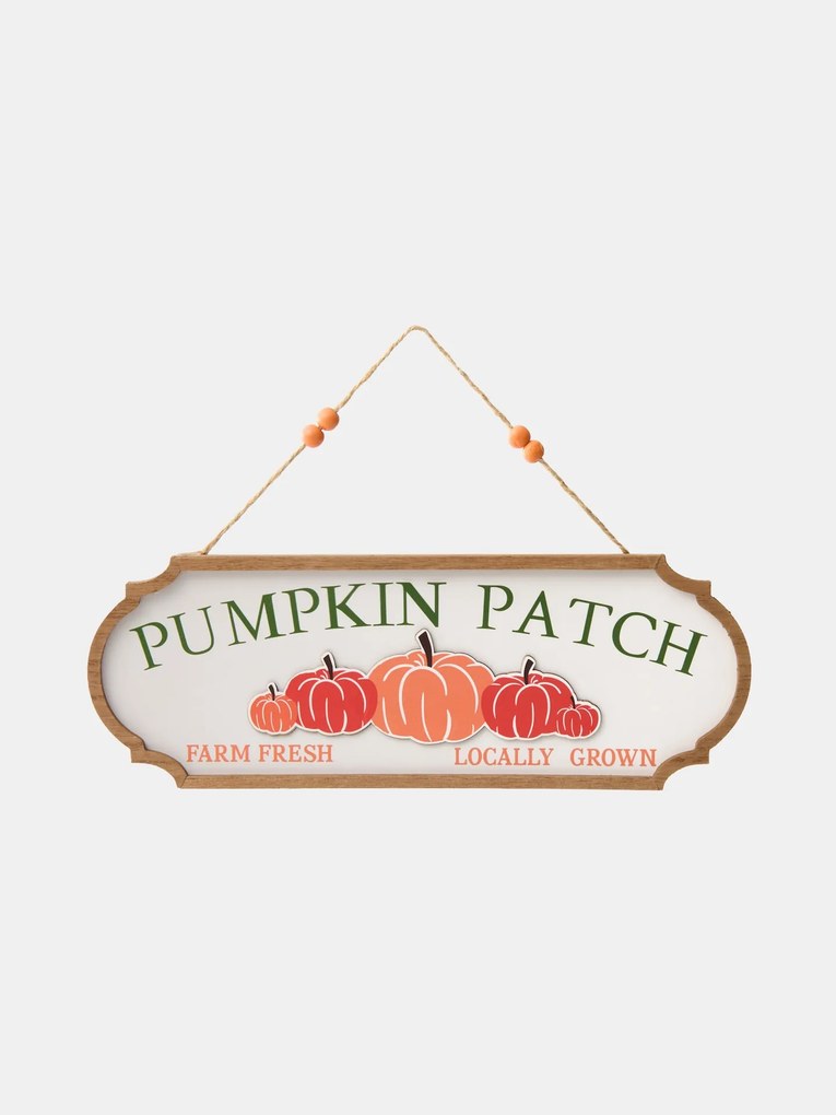 Sinsay - Závěsná dekorace s nápisem „Pumpkin Patch“ - vícebarevná