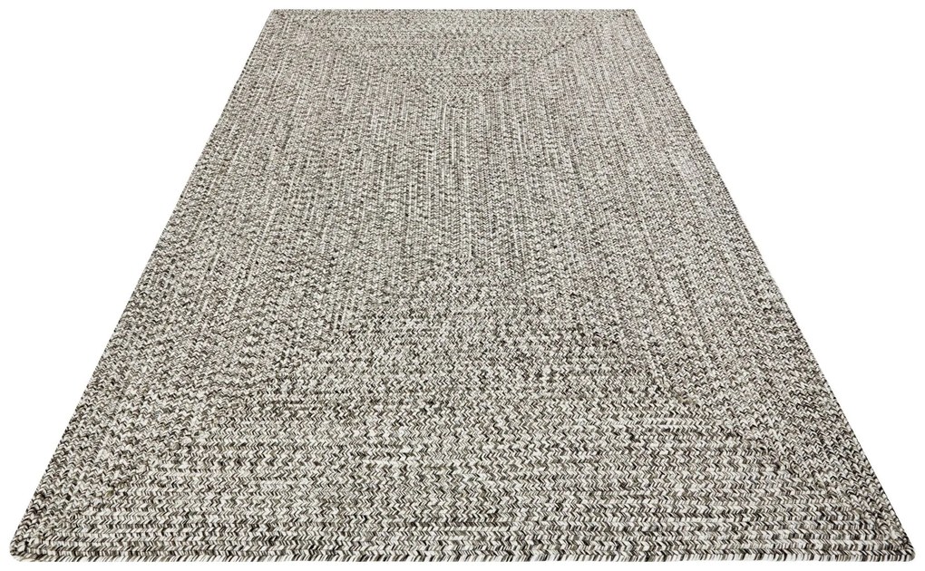 Hanse Home, Kusový koberec Braided 105552 Melange – na ven i na doma, 200x290, béžová, chodba / předsíň