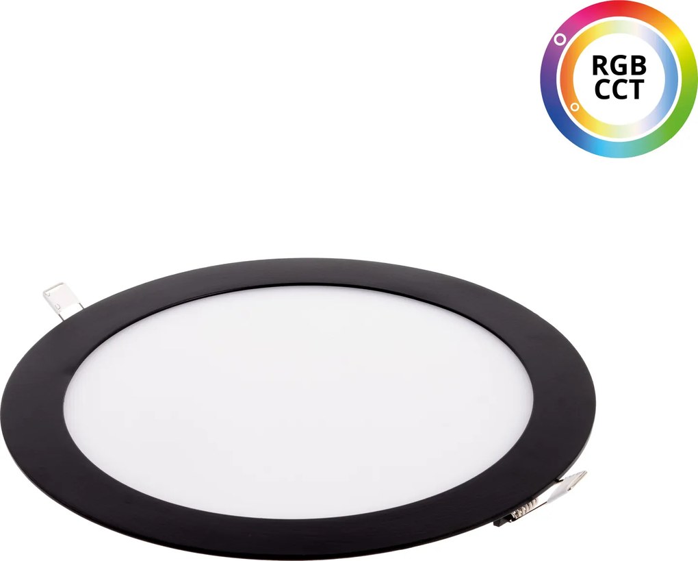 T-LED 102339 LED panel 24V 18W RGBCCT 24KB18 kulatý RGBCCT