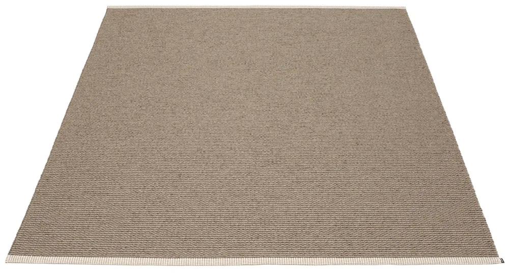 Vinylový koberec Pappelina MONO Dark Mud/Mud Velikost pappelina: 230x320 cm