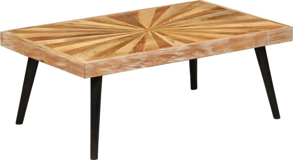 vidaXL Konferenční stolek masivní mangovníkové dřevo 90 x 55 x 36 cm [246163]