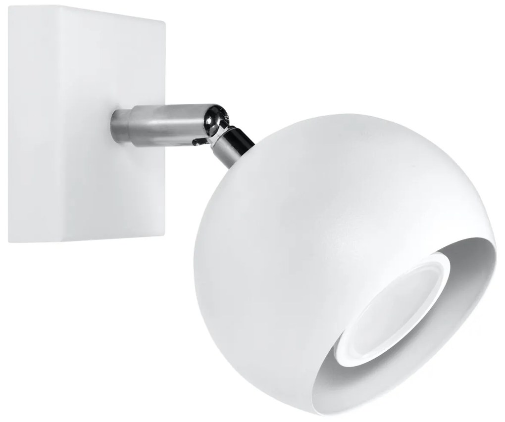 Sollux Lighting Nástěnné svítidlo OCULARE bílé