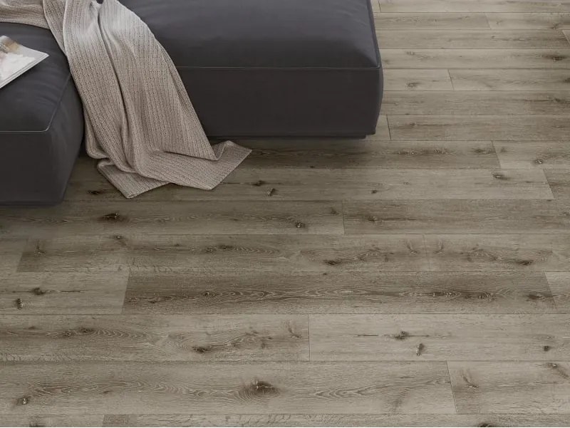 Mexen Kansas vinylové panely 1240 x 182 mm SPC 6,5 mm, podložka IXPE 1,5 mm, 4 V-drážka, Dub - F1032-1240-182-505-4V1-01