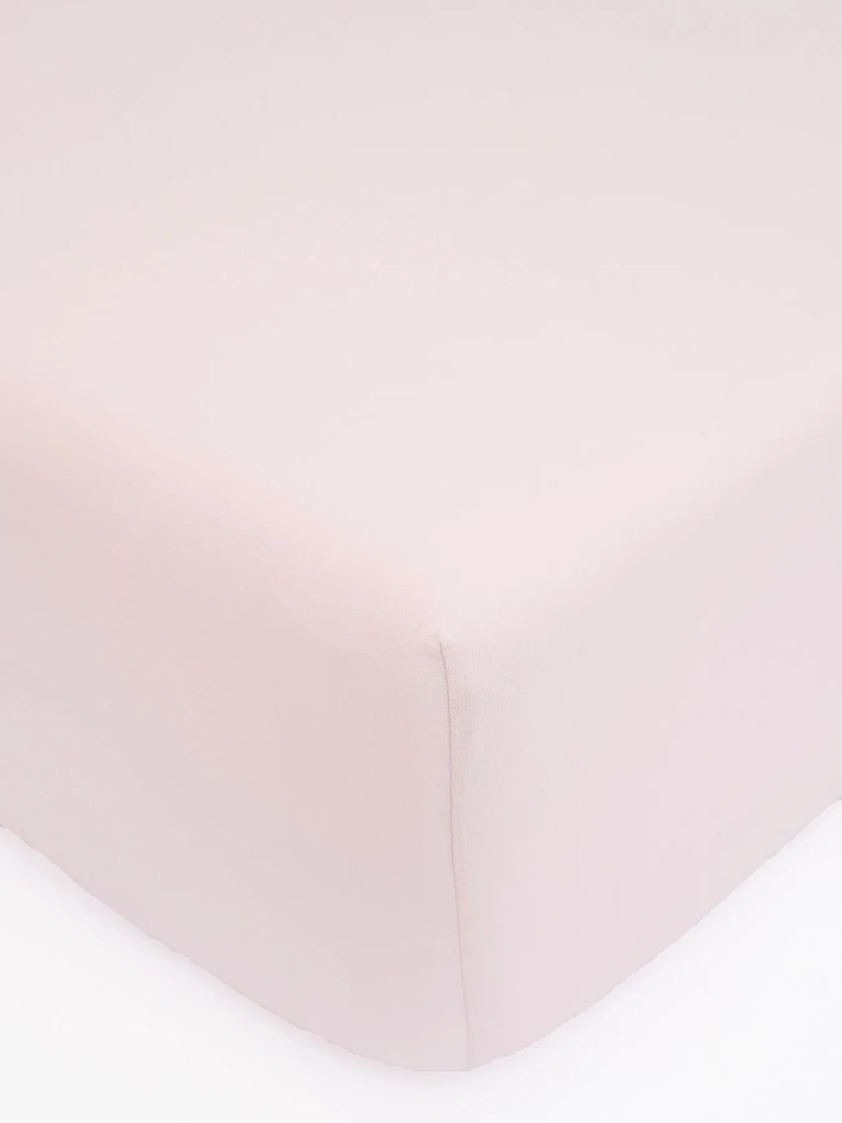 MK Lůžkoviny Jersey prostěradlo Classic 220 x 200 cm – starorůžová