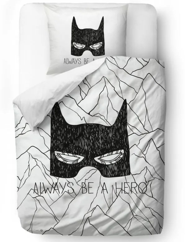 Povlečení batman - be a hero 155x200/90x70cm