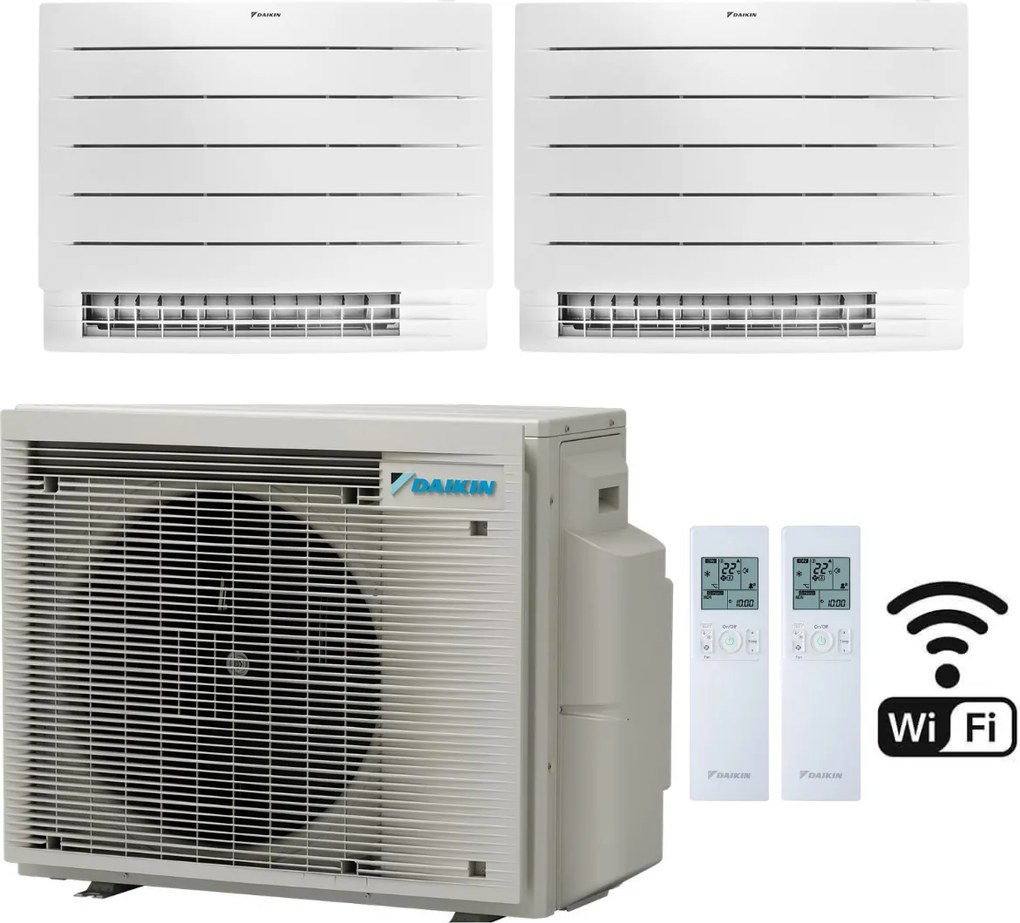 Klimatizace Daikin Perfera parapetní 2x2,0 kW - sestava 2+1 včetně montáže