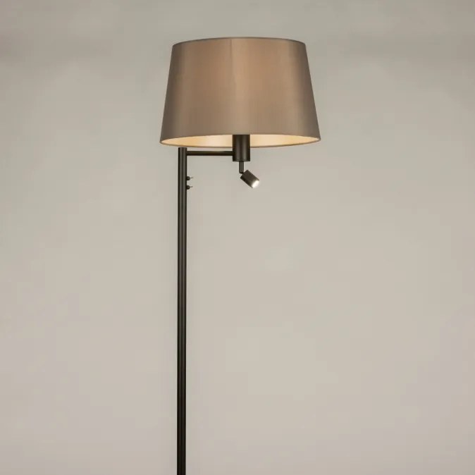 Stojací designová lampa La Scale Grey Nuo and Black