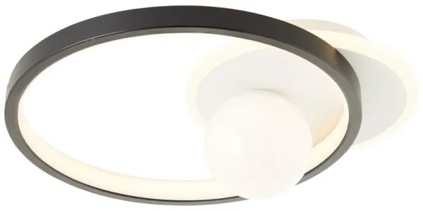 Brilliant - LED Stmívatelné stropní svítidlo ATLANTA LED/24W/230V černá/bílá