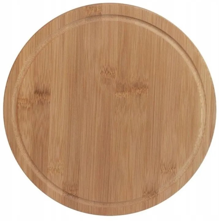 BISK Erga, bambusová krájecí deska 280x280x10 mm, hnědá, Erga-07877