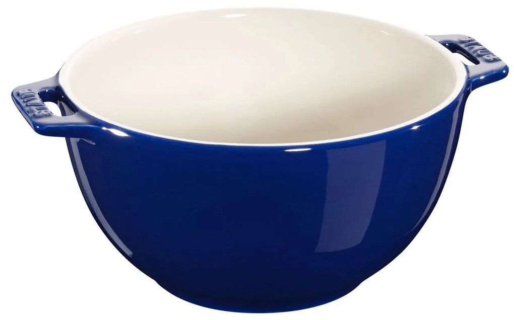 Staub servírovací keramická miska kulatá 18 cm/1,4l tmavě modrá, 40511-453