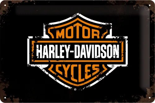 Nostalgic Art Plechová cedule – Harley-Davidson Logo 20x30 cm