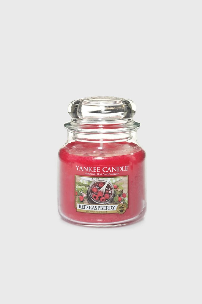 Yankee Candle svíčka Red Raspberry střední červená