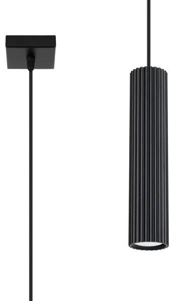 Brilagi - LED Lustr na lanku CRESTO 1xGU10/10W/230V černá