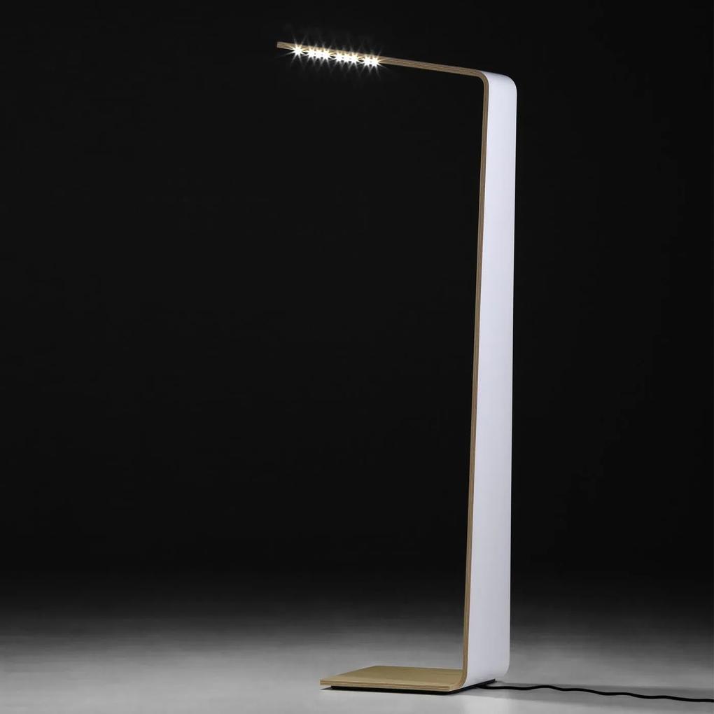 Stojací lampa LED2, více variant - TUNTO Model: přírodní bříza