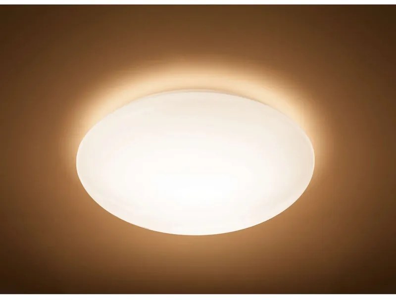 LED Stropní svítidlo Philips Suede 31801/31/EO bílé 2700K 28cm