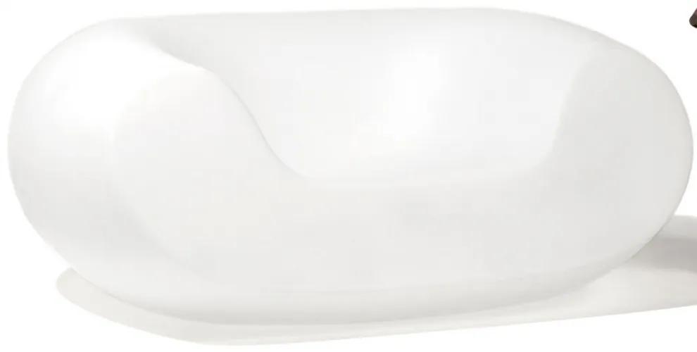 Taburet CHUBBY LOW bílý , SLIDE Design - chubby low