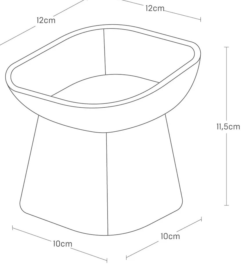 Keramická miska pro domácího mazlíčka Tower – YAMAZAKI