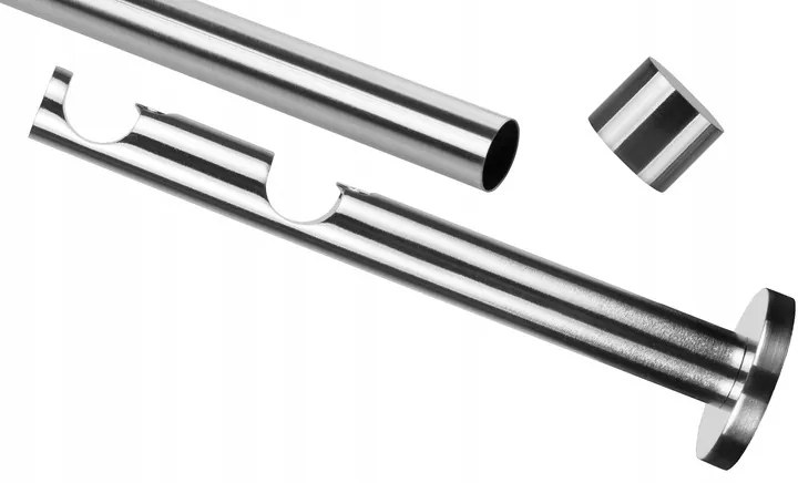 Dekodum Garnýž dvouřadá LOFT 19/19 mm černá matná 120 cm