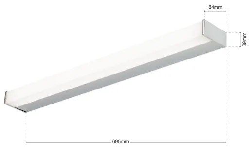 Orion Soff 3-482-LED Osvětlení zrcadla MARILYN LED/17W/230V 69,5 cm lesklý chrom