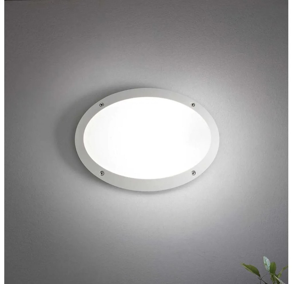 | Ideal Lux - Venkovní nástěnné svítidlo MADDI 1xE27/23W/230V IP66 bílá | 96711