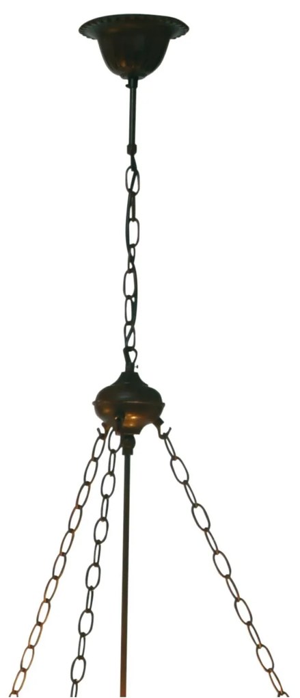 Kovový stropní držák lustru - 100 cm 3x E27 / Max 60W