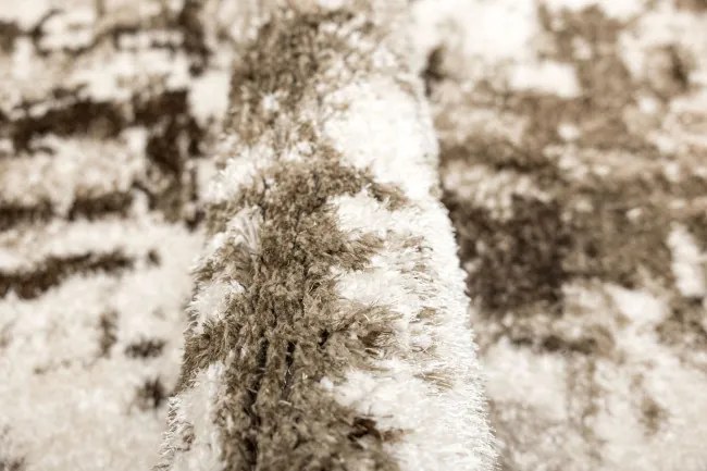 Koberec Shaggy Puffy P149 béžový / hnědý