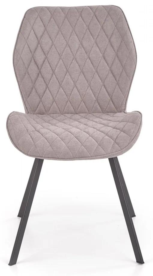 Designová židle Eviana šedá