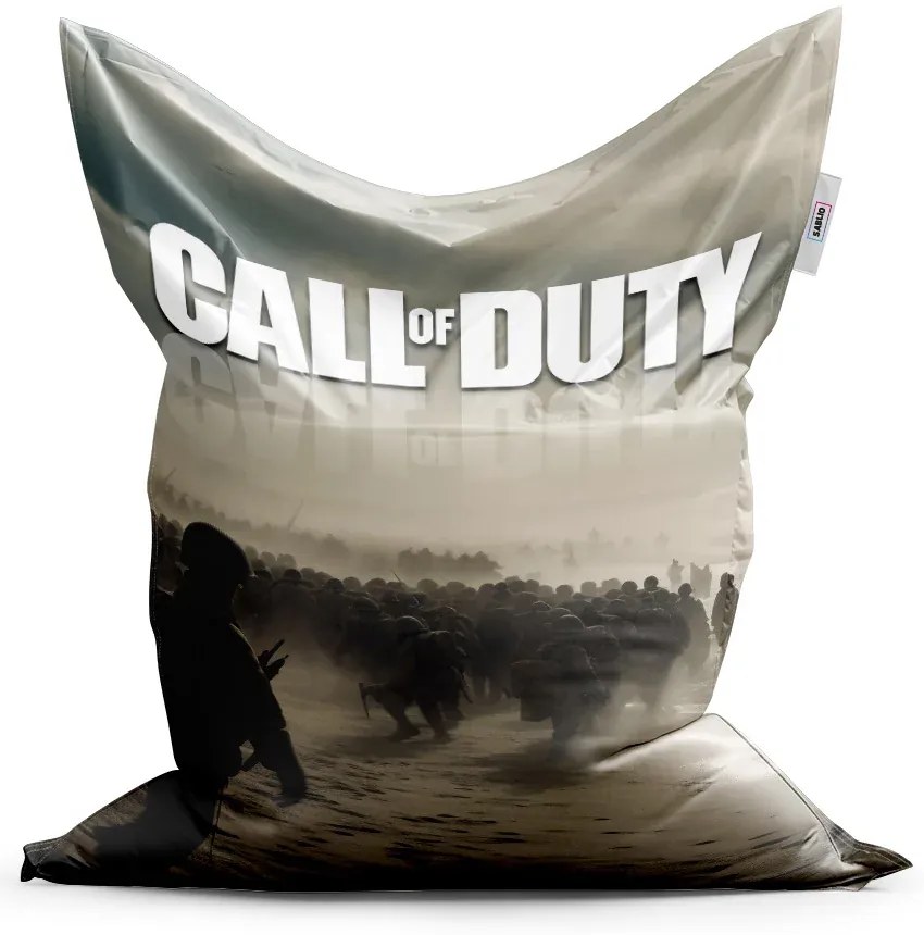 Sablio Sedací vak Classic Call of Duty Normandie - 200x140 cm