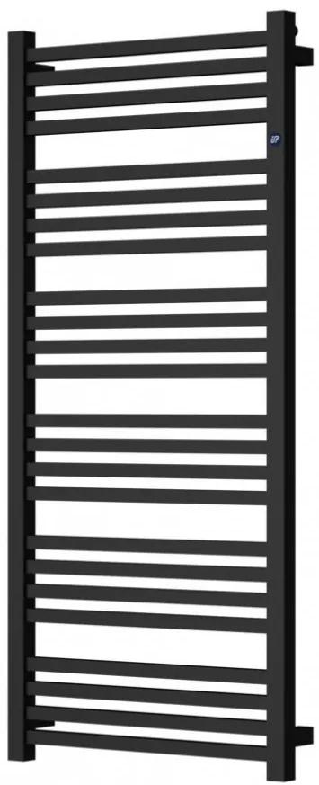 Instalprojekt Koupelnový radiátor STICK černá barva Barva radiátoru - Černá, Rozměr radiátoru - 500 × 740 mm, výkon 377 W, Typ připojení - Středové 50 mm RADSTI507031SP