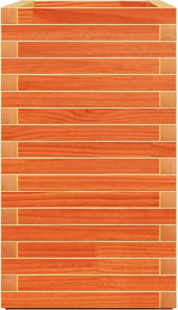 Zahradní truhlík voskově hnědý 90 x 40 x 72 cm masivní borovice 3282636