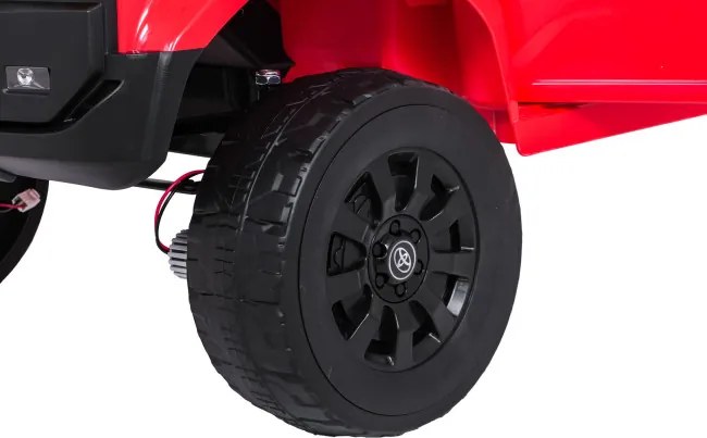 Elektrické autíčko Toyota Land Cruiser PRADO červené