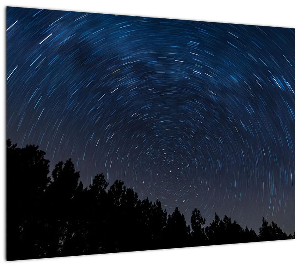 Obraz noční oblohy (70x50 cm)