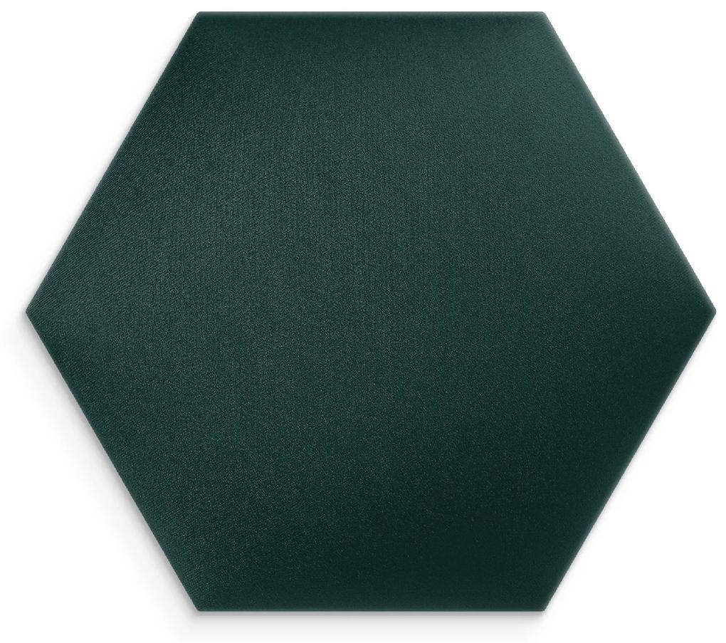 Čalouněný panel - Šestiúhelník - 40x35cm Barva: Hnědá