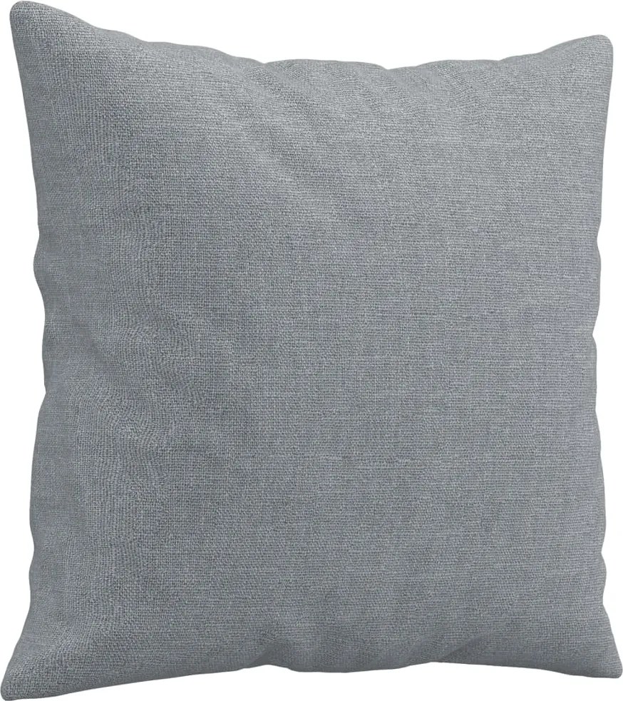 3místná pohovka s polštáři světle šedá 180 cm textil 3200917